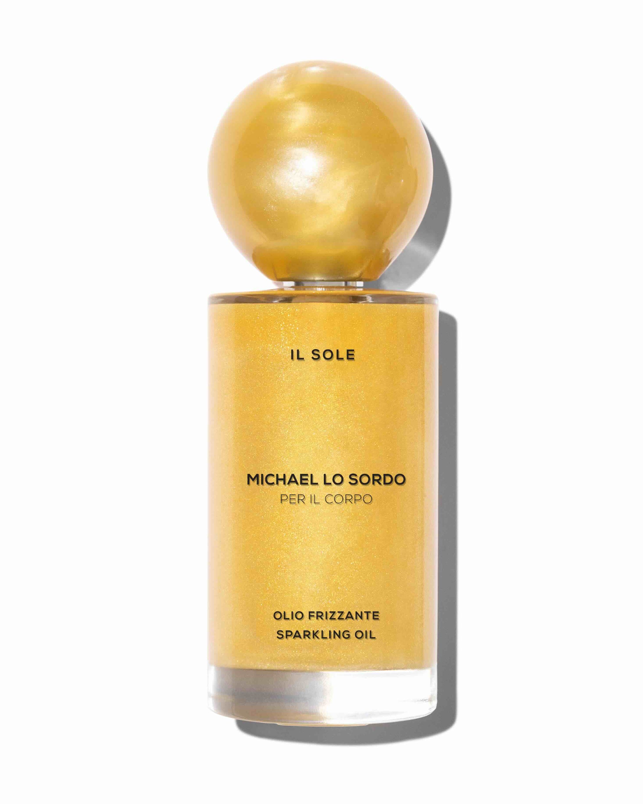 OLIO FRIZZANTE SPARKLING BODY OIL - IL SOLE - 100 ML - MICHAEL LO SORDO
